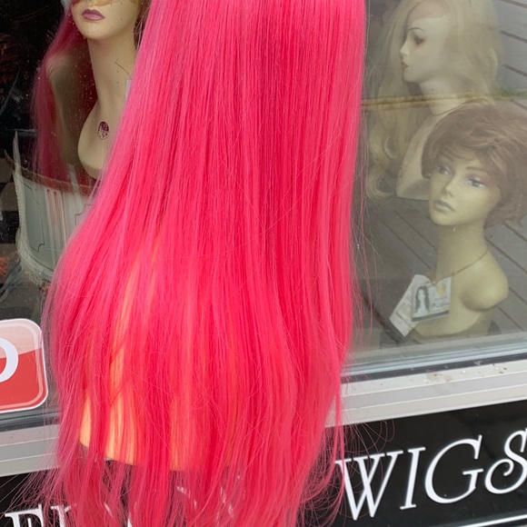 Accessories | Barbie Pink Wig Wear A Real Wig Like Barbie 220 | Poshmark
